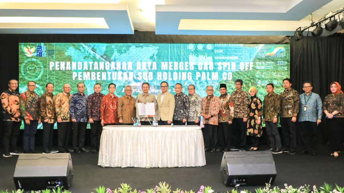 Sub holding palmco dan supportingco resmi terbentuk | PT.Perkebunan Nusantara XIII Pontianak